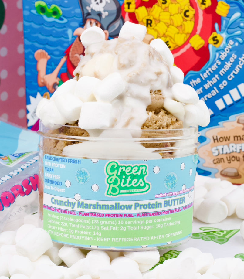Crunchy Marshmallow Protein Butter – Greenbites Co.